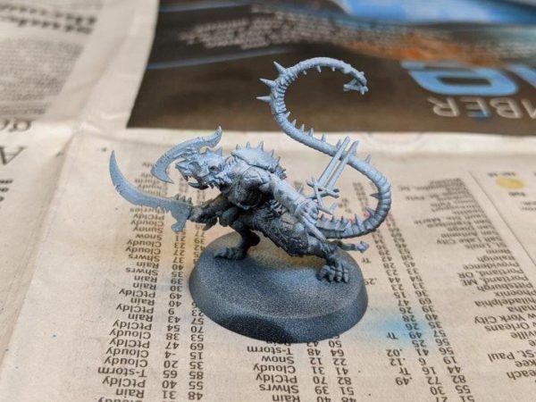 Painting Guide for Warhammer Quest Silver Tower – Skaven Deathrunner