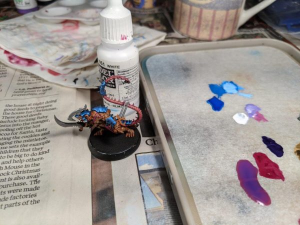 Painting Guide for Warhammer Quest Silver Tower – Skaven Deathrunner